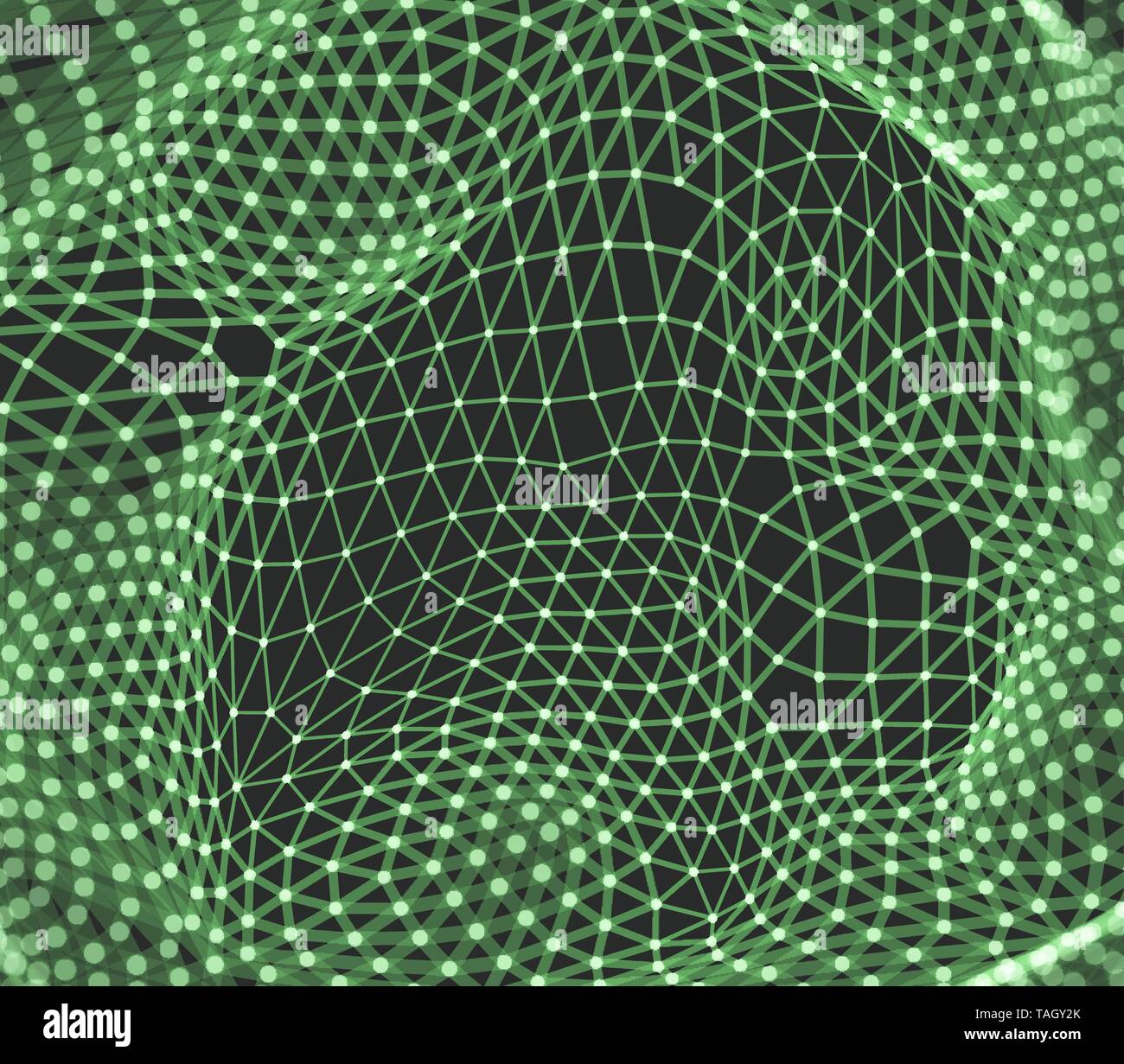 Lattice structure. Science or technology background. Graphic design. 3d ...