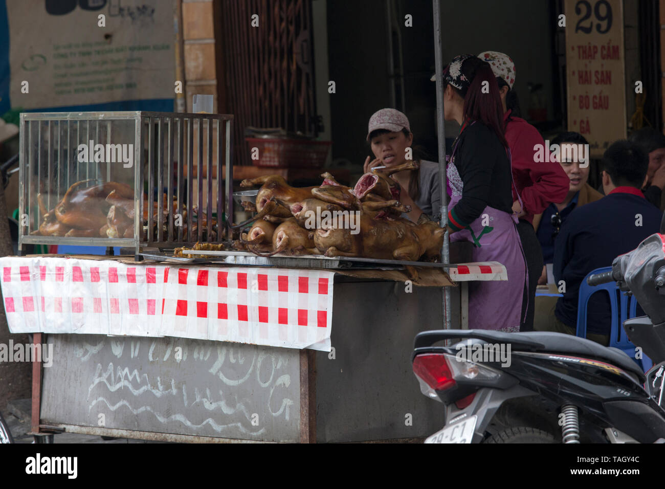 Dog meat restaurant hanoi vietnam hi-res stock photography and images ...