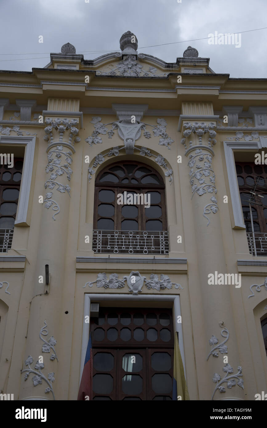Built from 1534 on ruins of an Inca city the historical district of ...