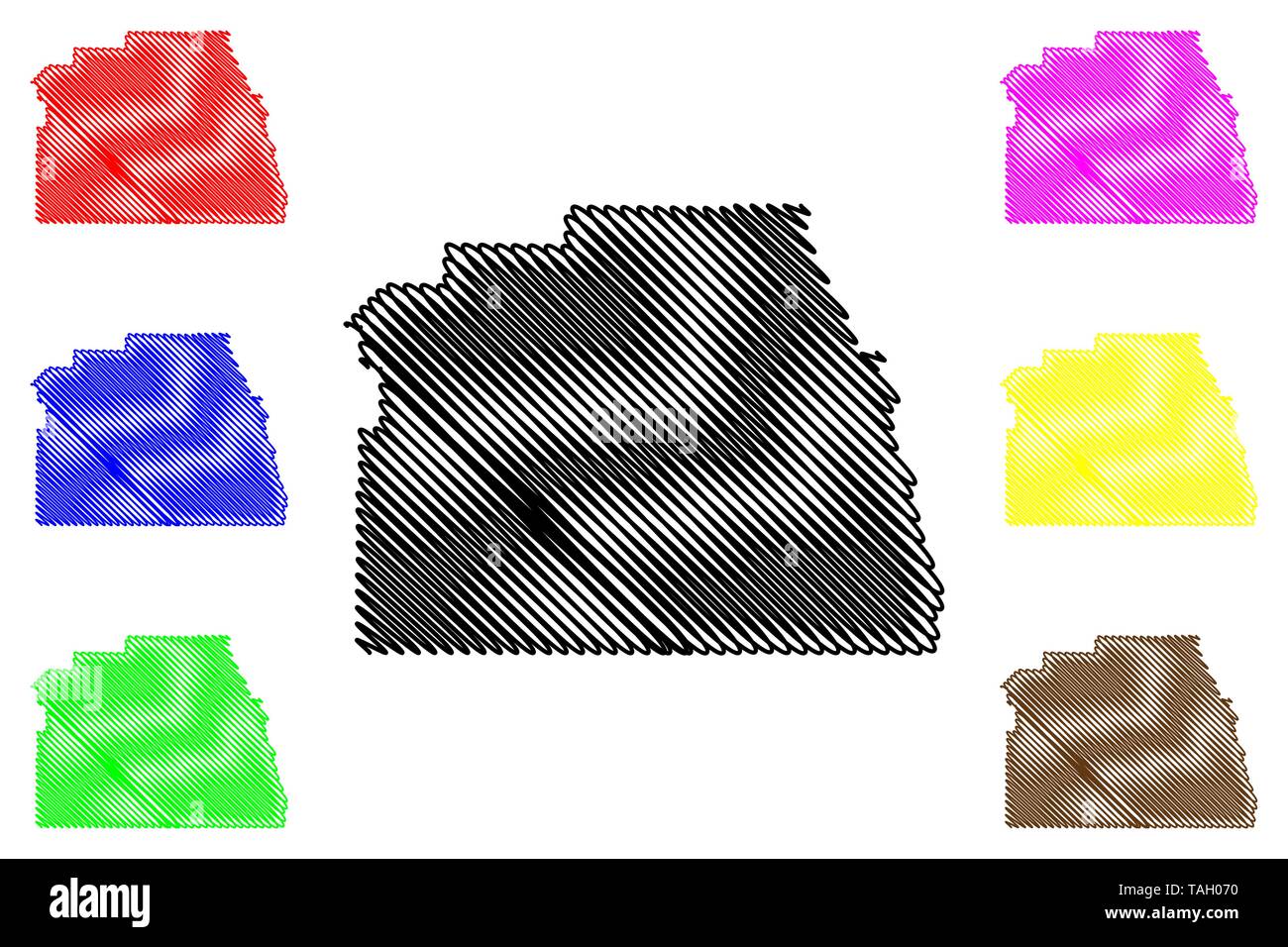 Tulare County, California (Counties in California, United States of ...