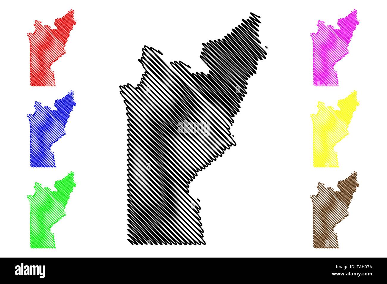 Trinity County, California (Counties in California, United States of ...