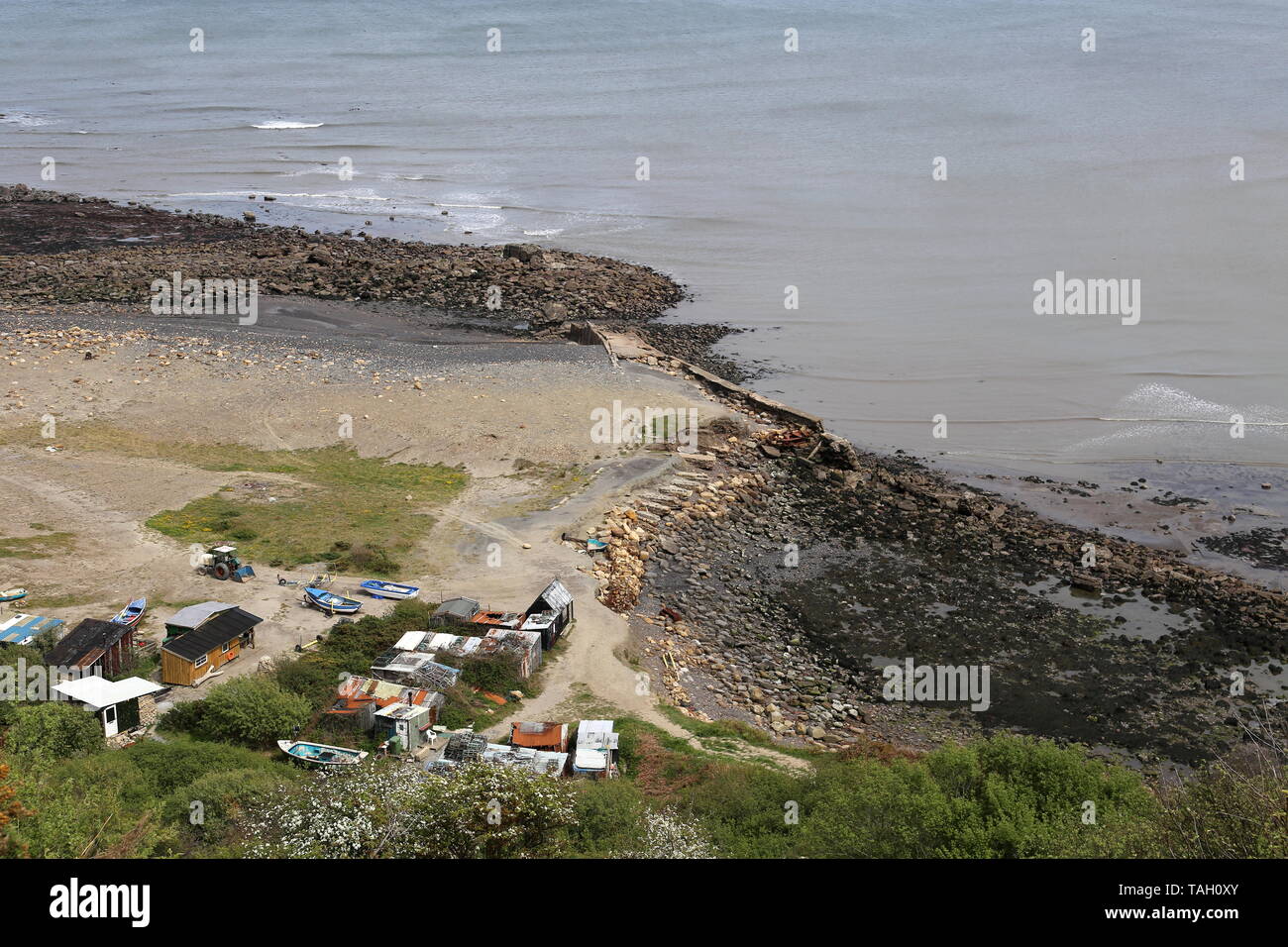 Yorkshire coast port mulgrave hi-res stock photography and images - Alamy
