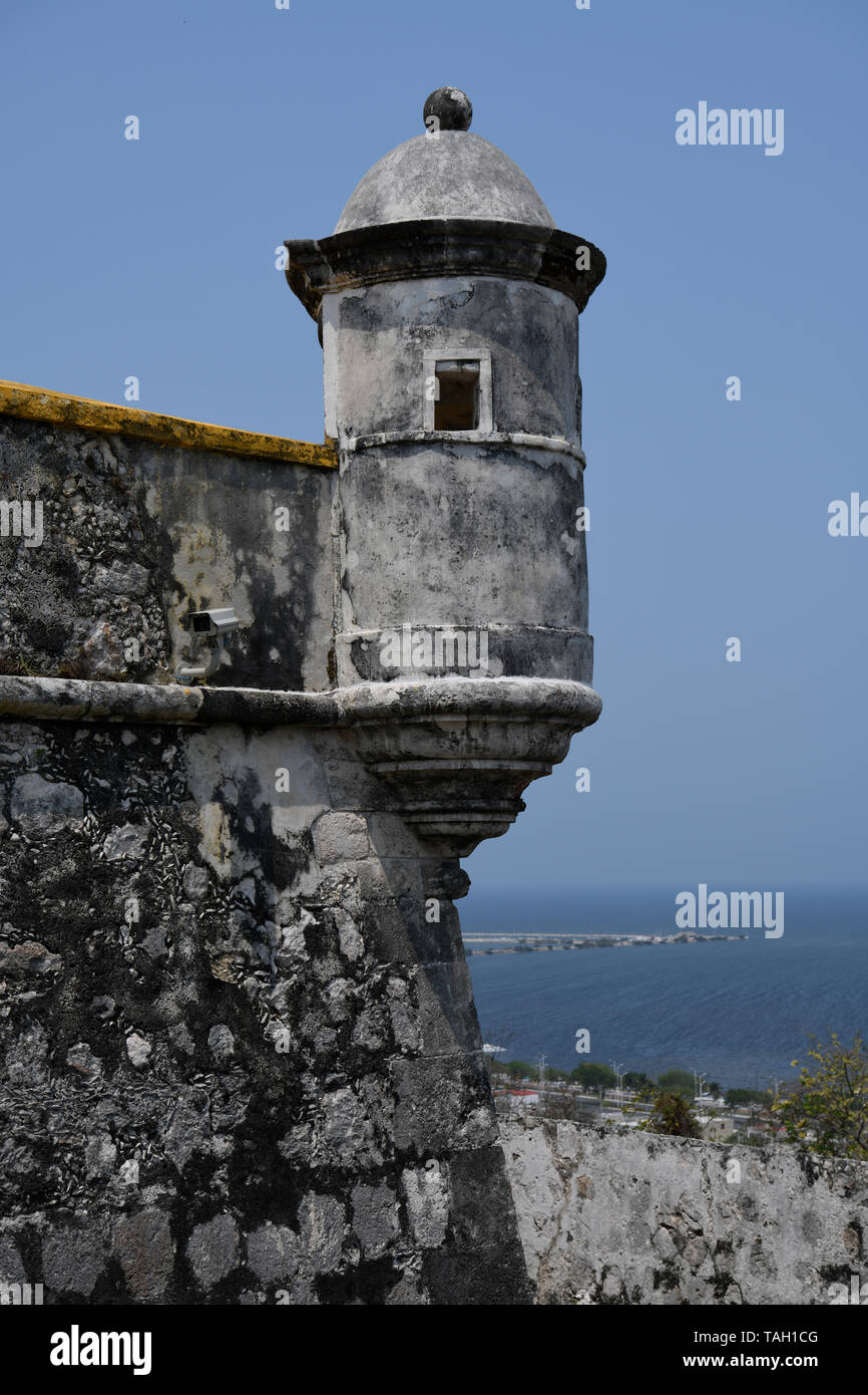 Fort San Miguel, Campeche, Mexico Stock Photo - Alamy