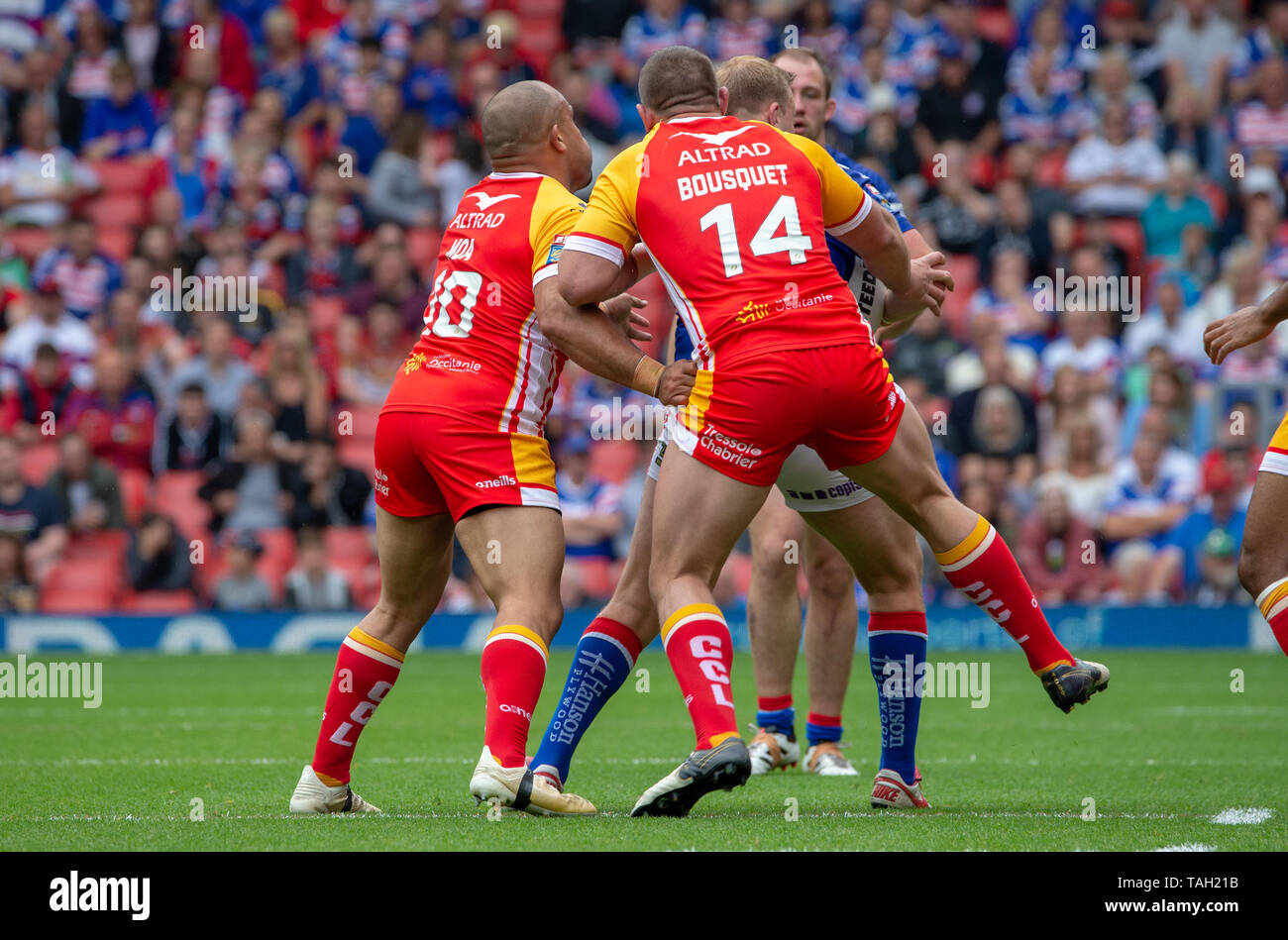 Magic Weekend, Wakefield Trinity V Catalans Dragons Stock Photo - Alamy
