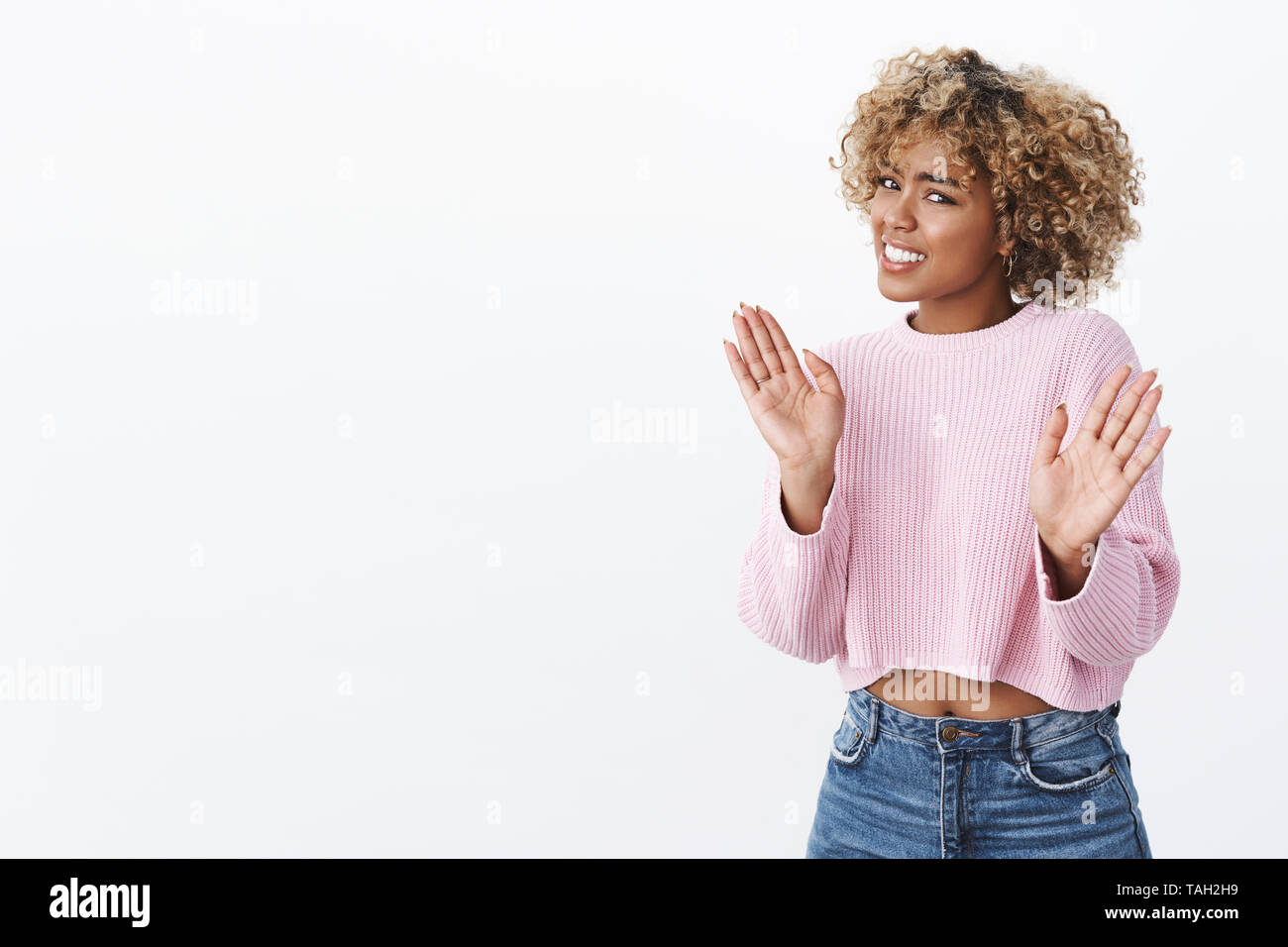 I am fine really, thanks but no. Portrait of awkward intense and ...