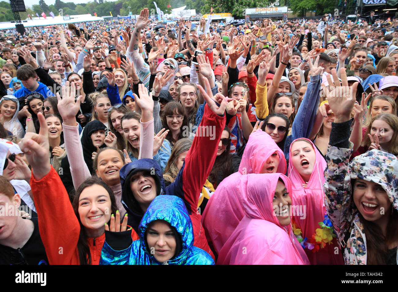 First day bbc radio 1s big weekend stewart park hi-res stock ...