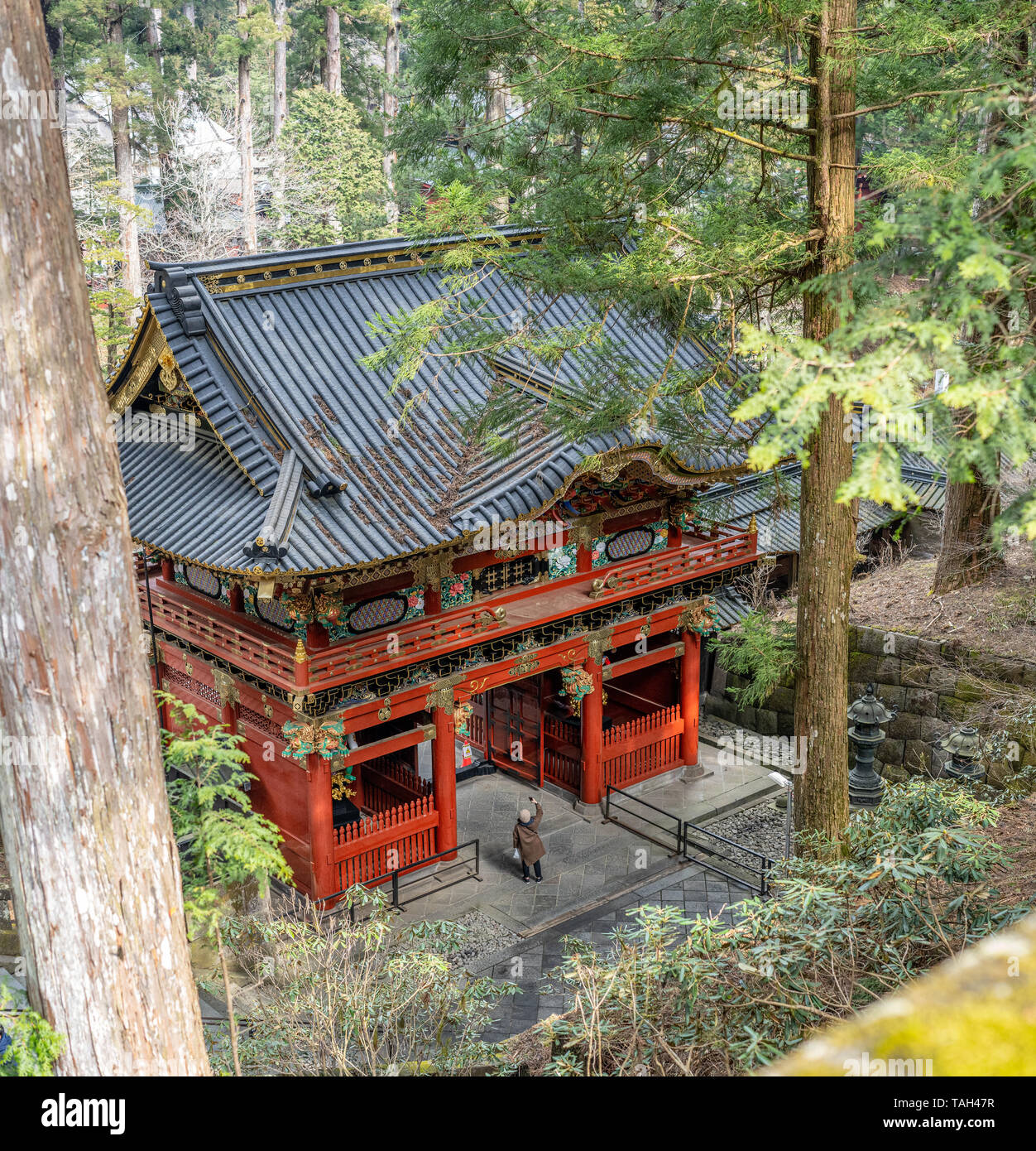 Taiyu in temple nikko hi-res stock photography and images - Alamy