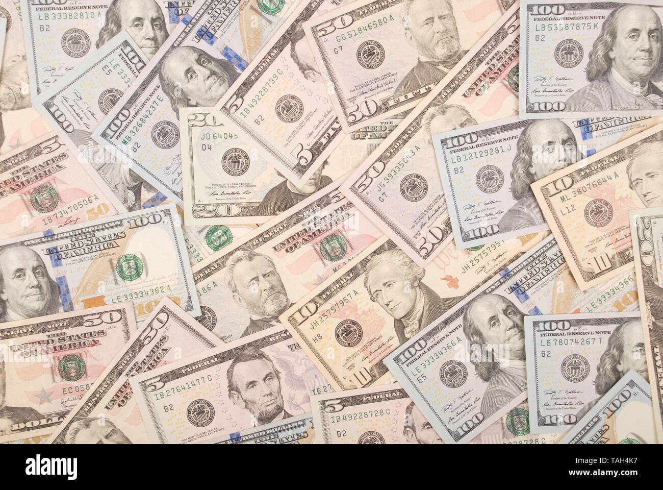 Background from dollar banknotes. Abstract money background raster ...