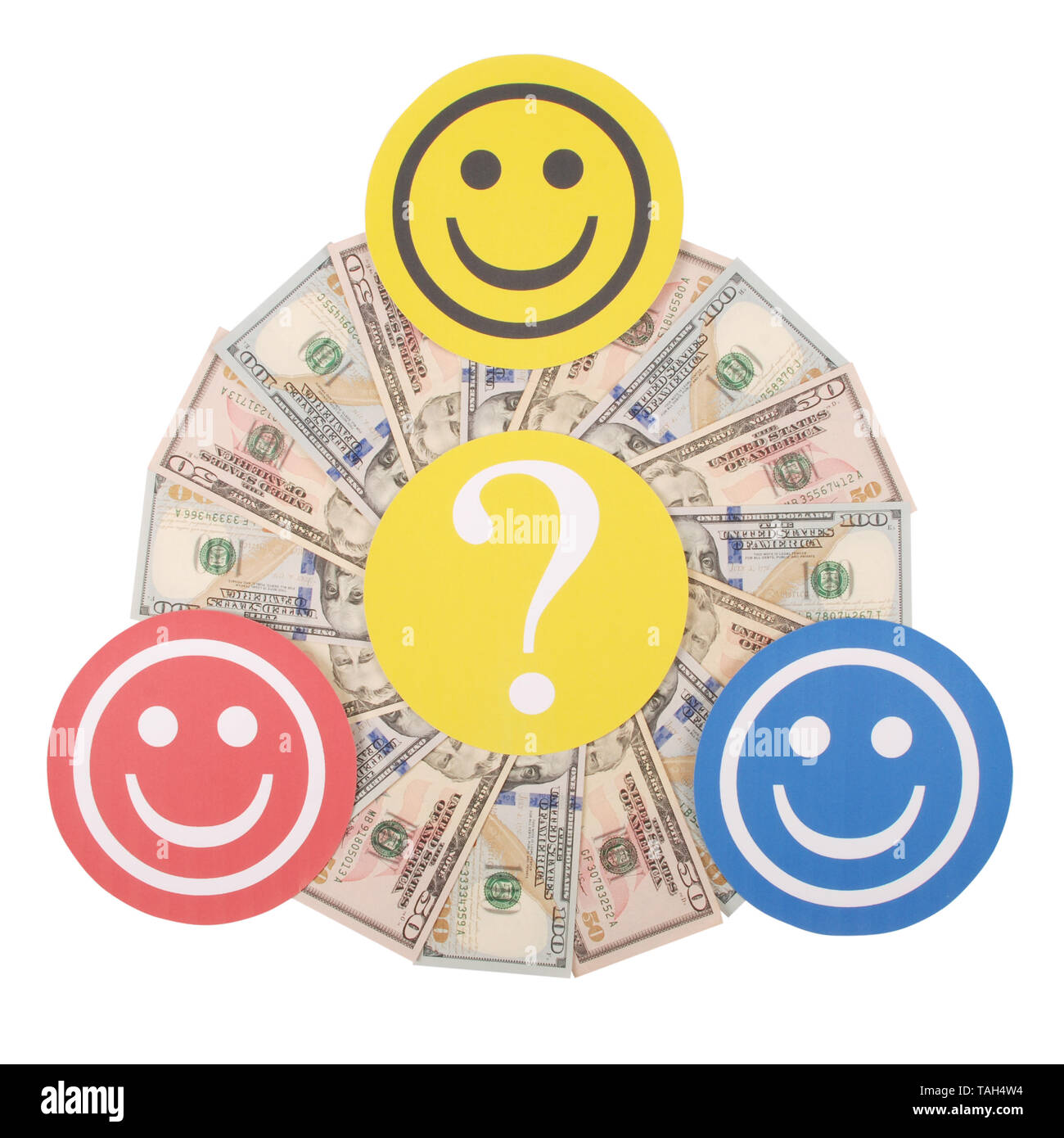 Money question mark Cut Out Stock Images & Pictures - Alamy