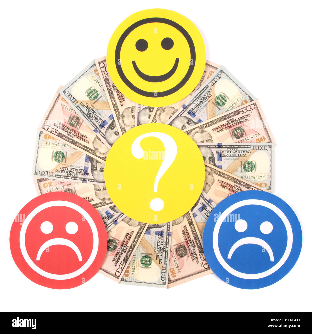 Money question mark Cut Out Stock Images & Pictures - Alamy