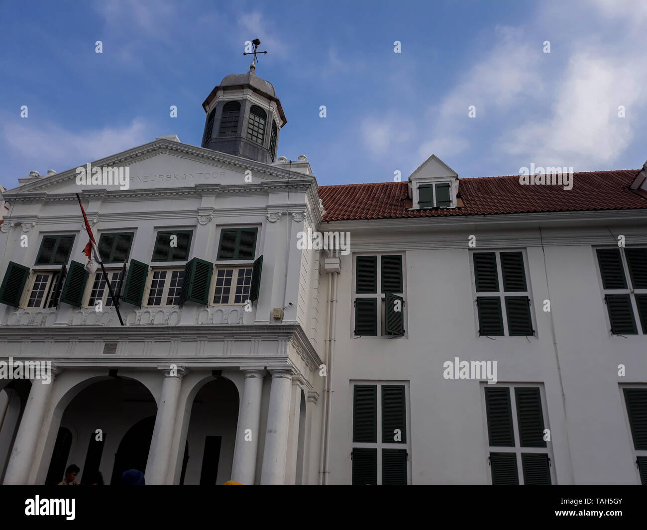 Batavia museum in Jakarta (Old Town). JAKARTA, INDONESIA (05/2019 Stock ...