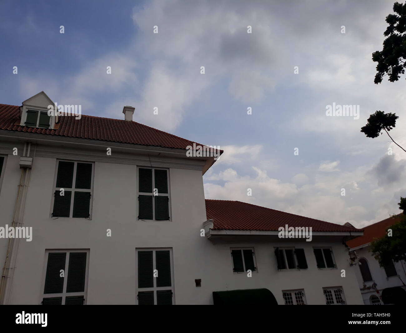 Batavia museum in Jakarta (Old Town). JAKARTA, INDONESIA (05/2019 Stock ...