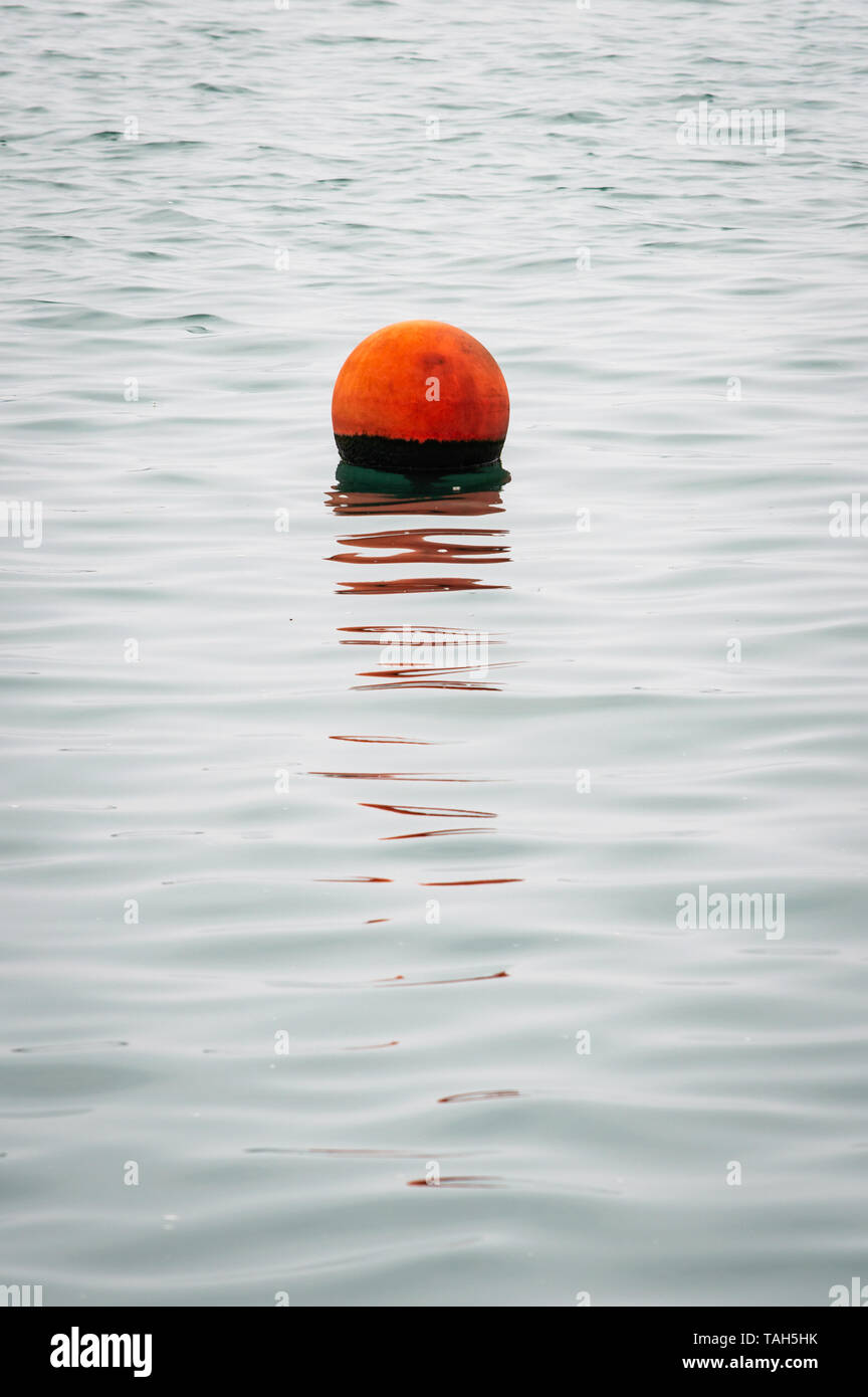 Buoy on the sea Stock Photo - Alamy