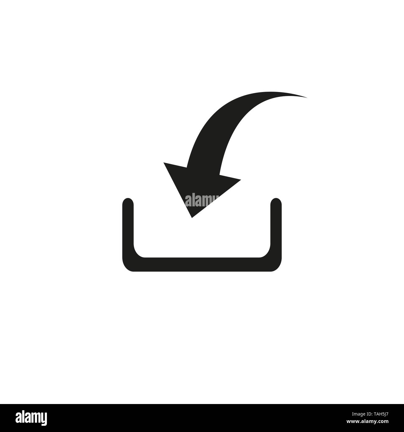 Share icon with square and arrow vector illustration on white ...