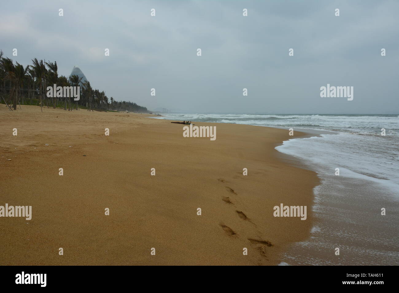 Haitang Bay beaches are empty and great Stock Photo - Alamy