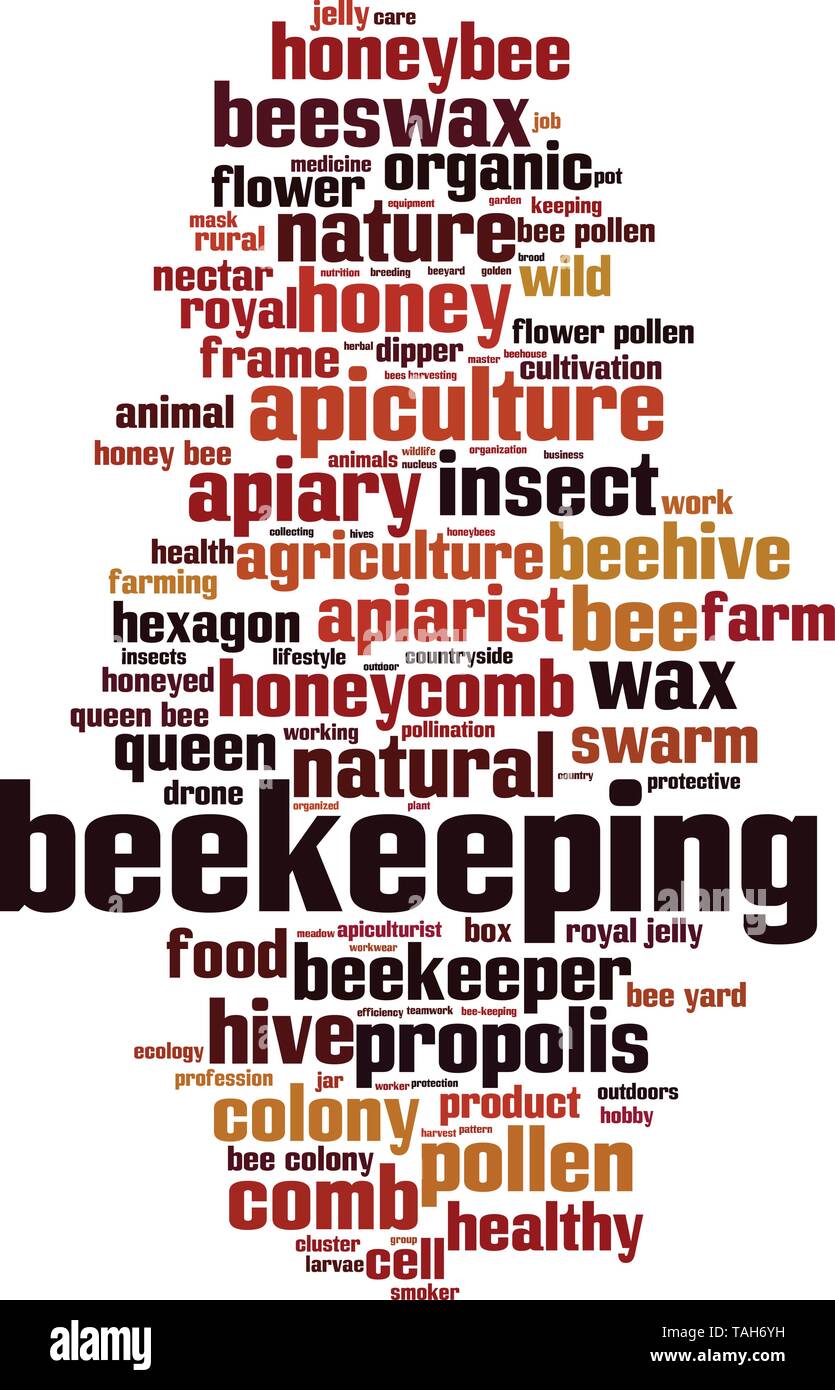 Beekeeper with swarm Stock Vector Images - Alamy