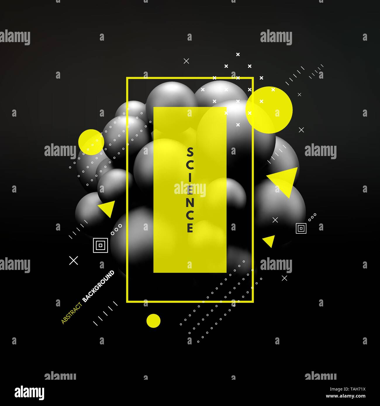 Sphere. 3d vector template. Abstract illustration. Idea concept for ...