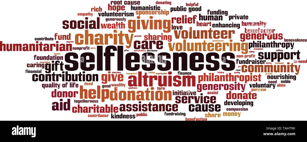 Selflessness Examples