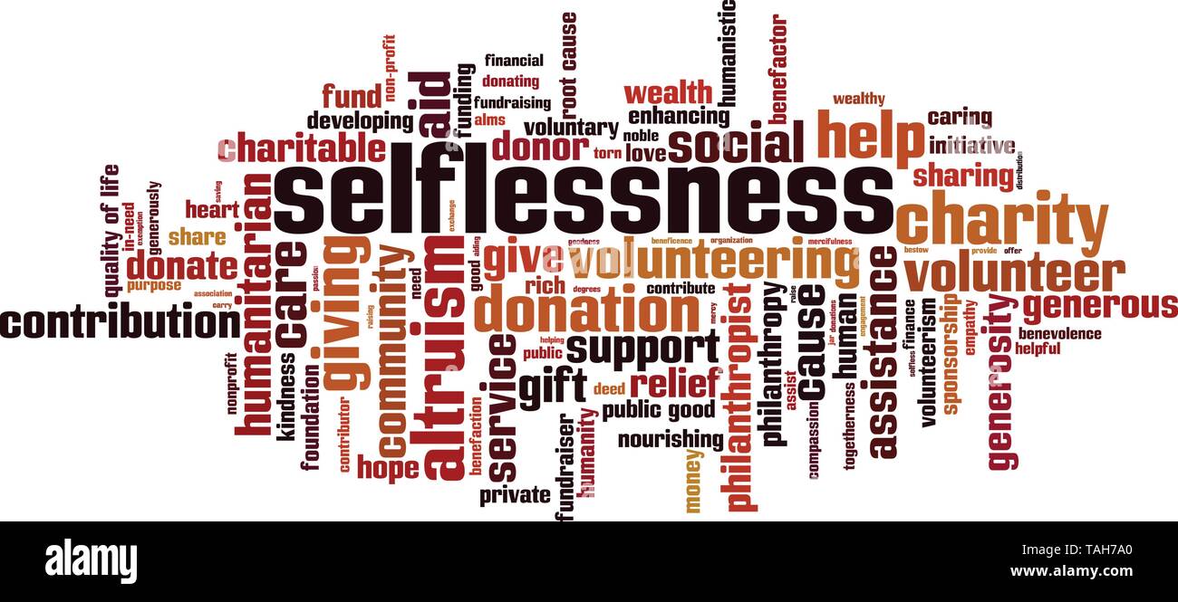 Selflessness Examples