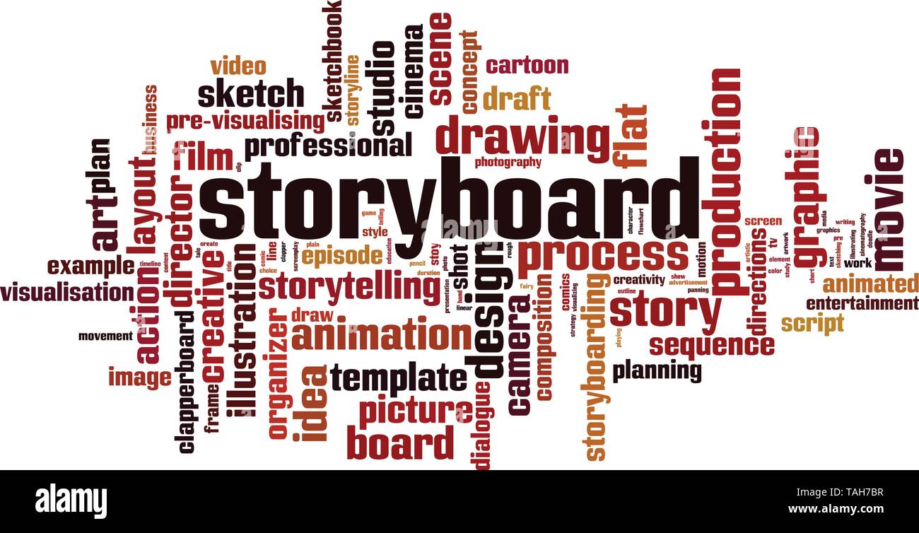 Storyboard vector vectors hi-res stock photography and images - Alamy