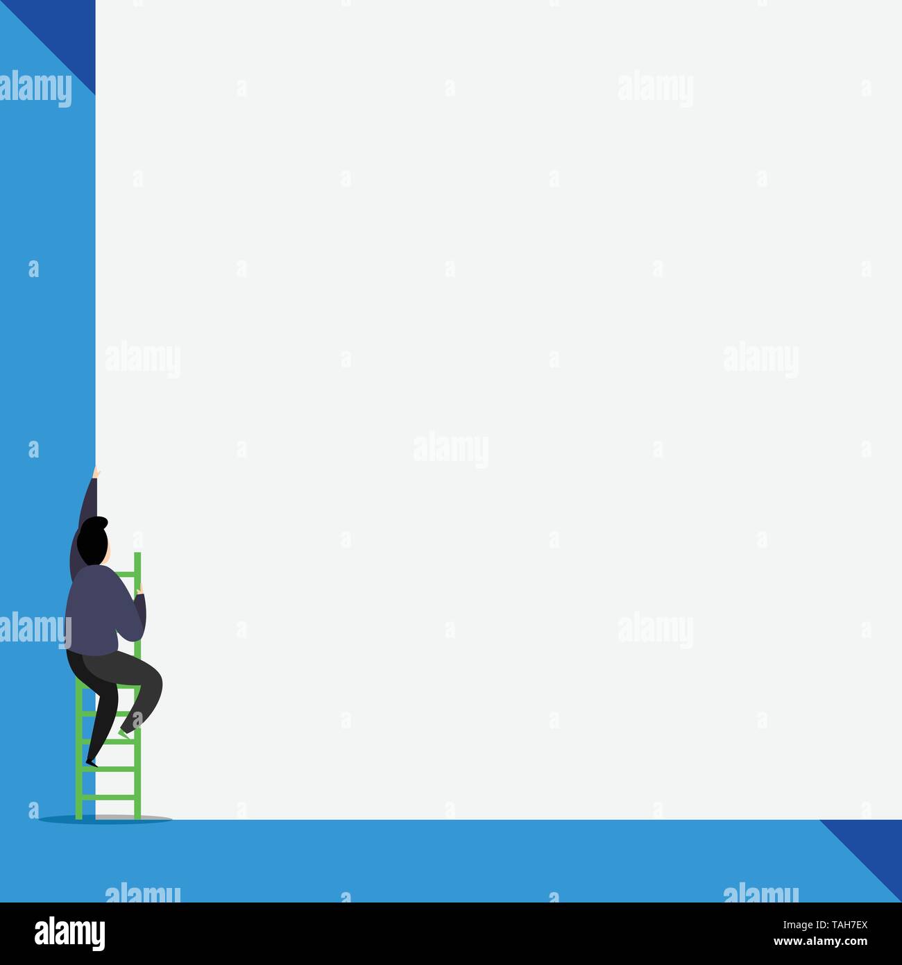 Stairway photo Stock Vector Images - Alamy