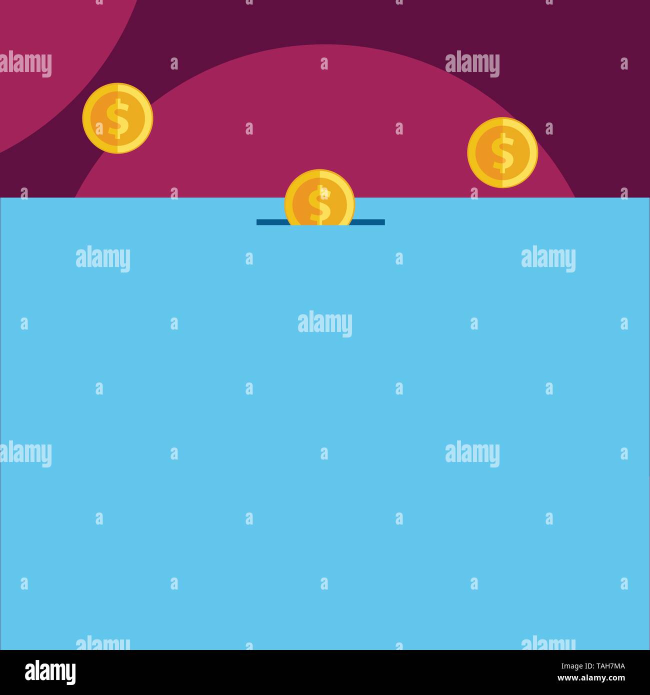 Penny coins close up Stock Vector Images - Alamy