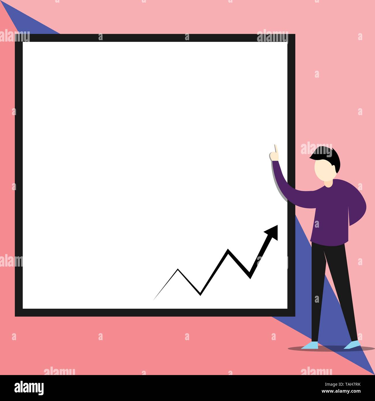 Animated graph chart going up hi-res stock photography and images - Alamy