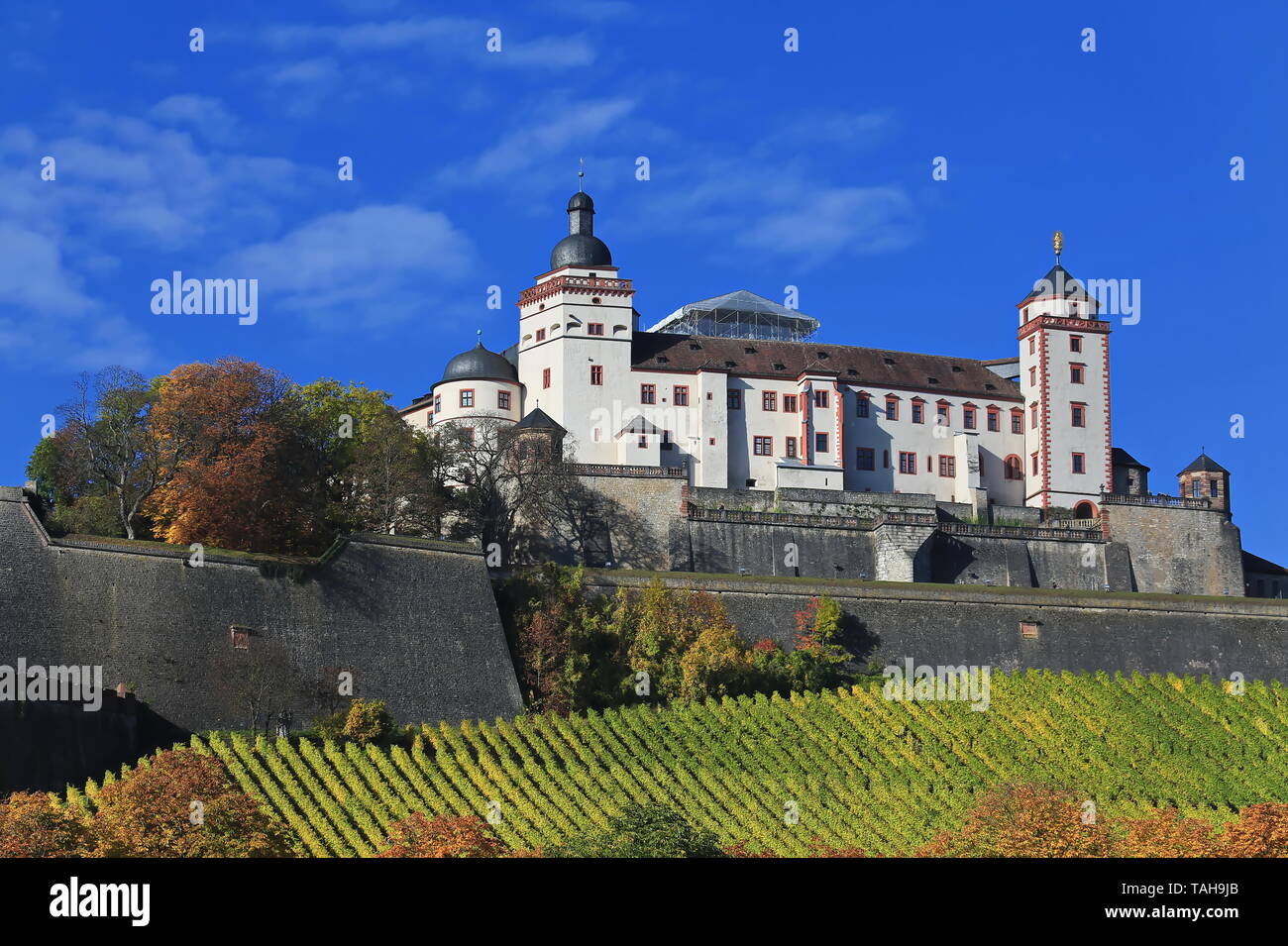 Festung Marienberg Würzburg is a city in Bavaria, Germany, Europe Stock ...