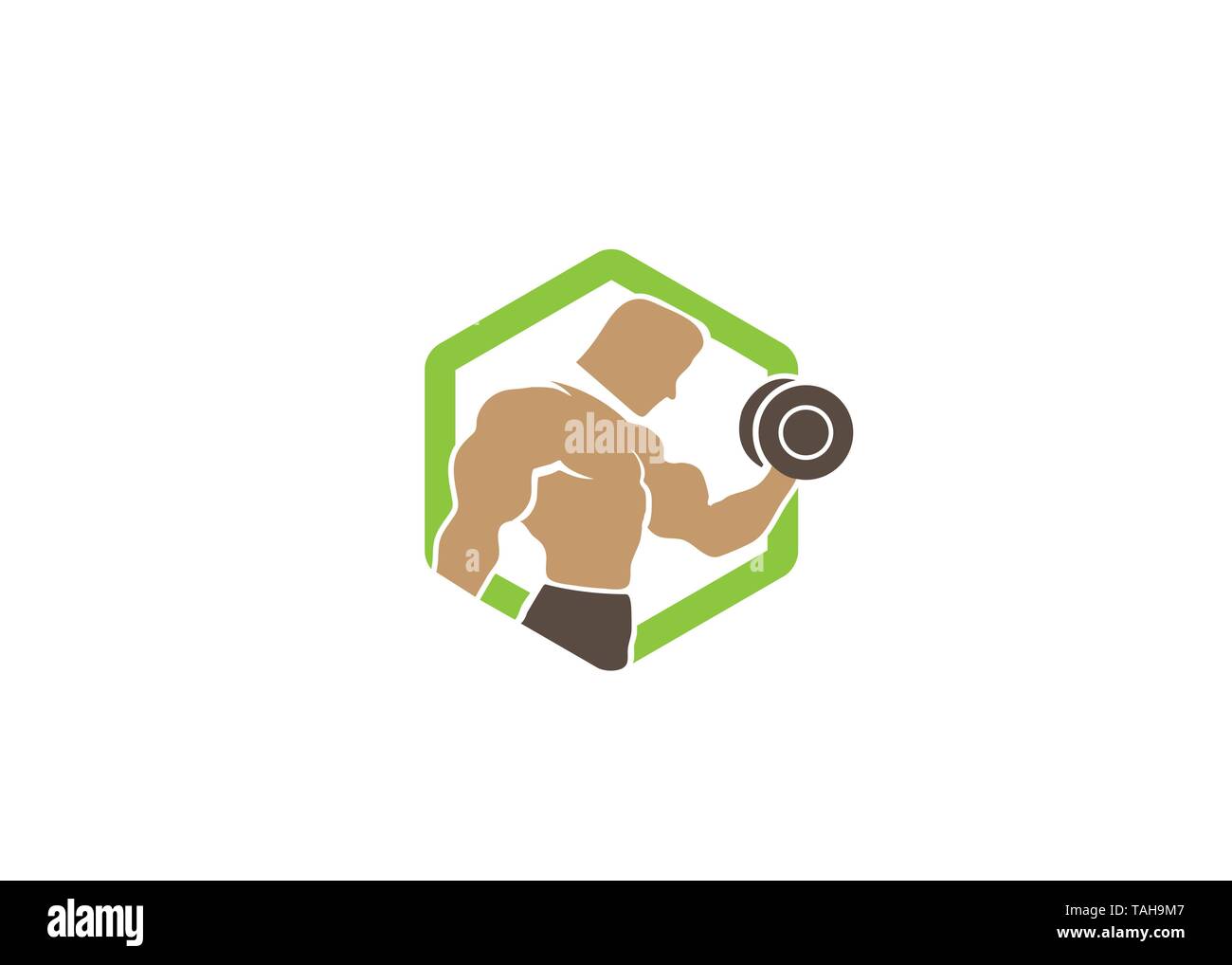 Bodybuilder energy Stock Vector Images - Alamy