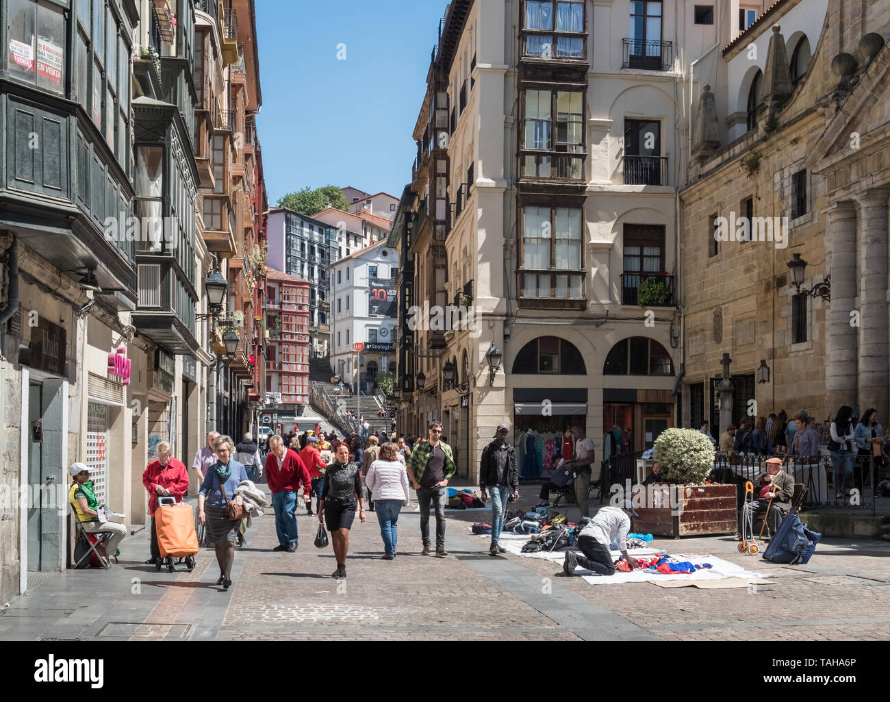 Old quarter bilboa hi-res stock photography and images - Alamy