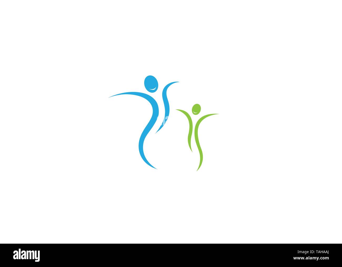 Creative Abstract Body Logo Vector Design Icon Symbol Illustration ...