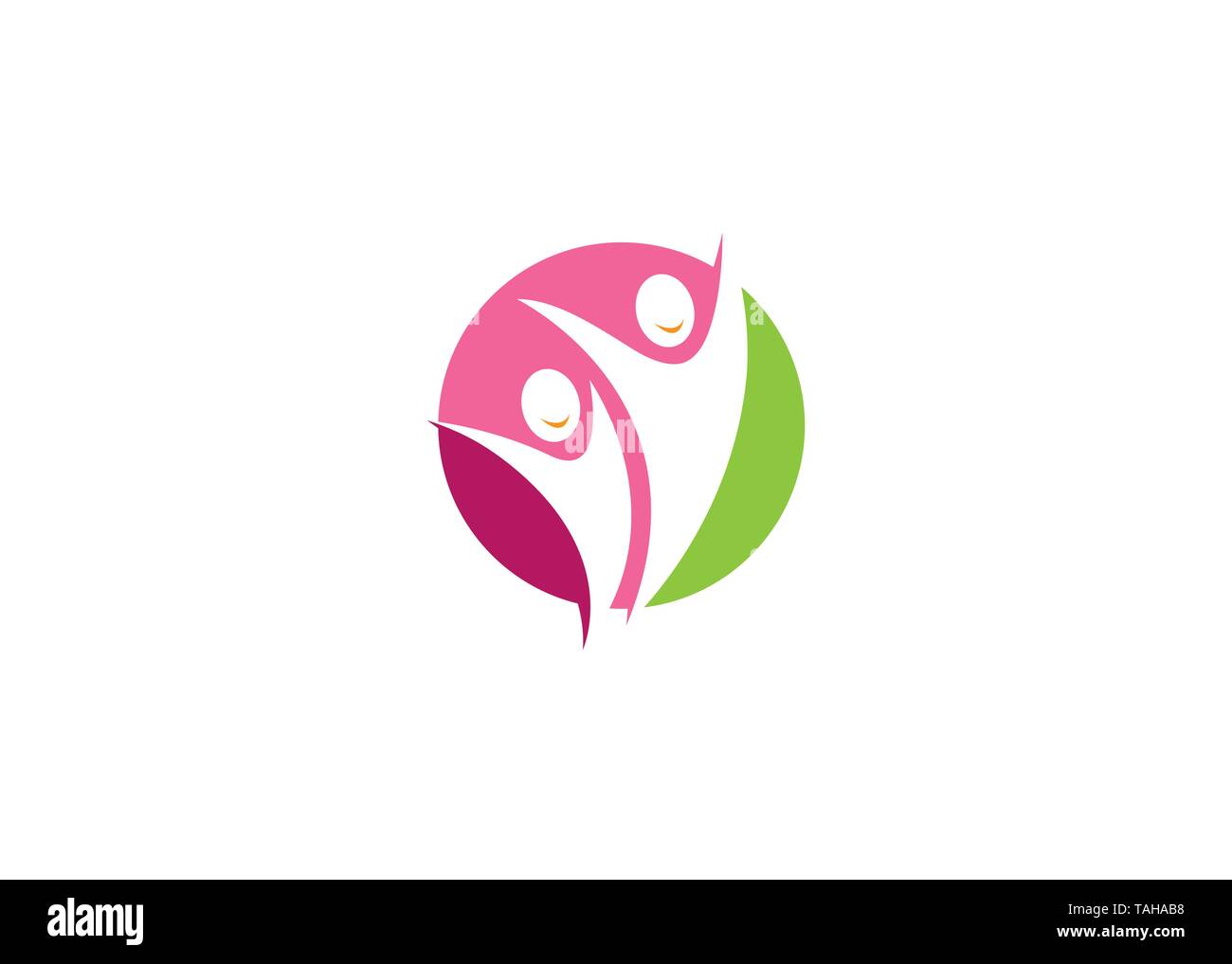 Creative Abstract Body Logo Vector Design Icon Symbol Illustration ...