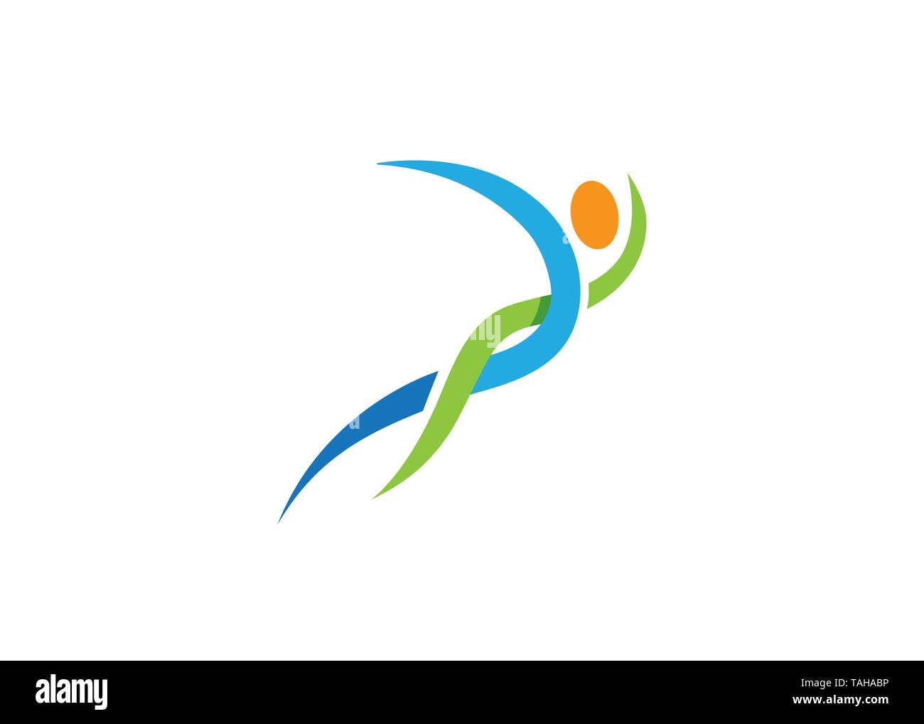 Creative Abstract Body Logo Vector Design Icon Symbol Illustration ...