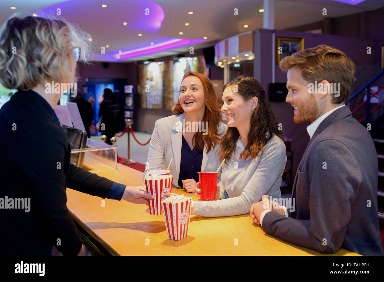 Cineplex interior hi-res stock photography and images - Alamy