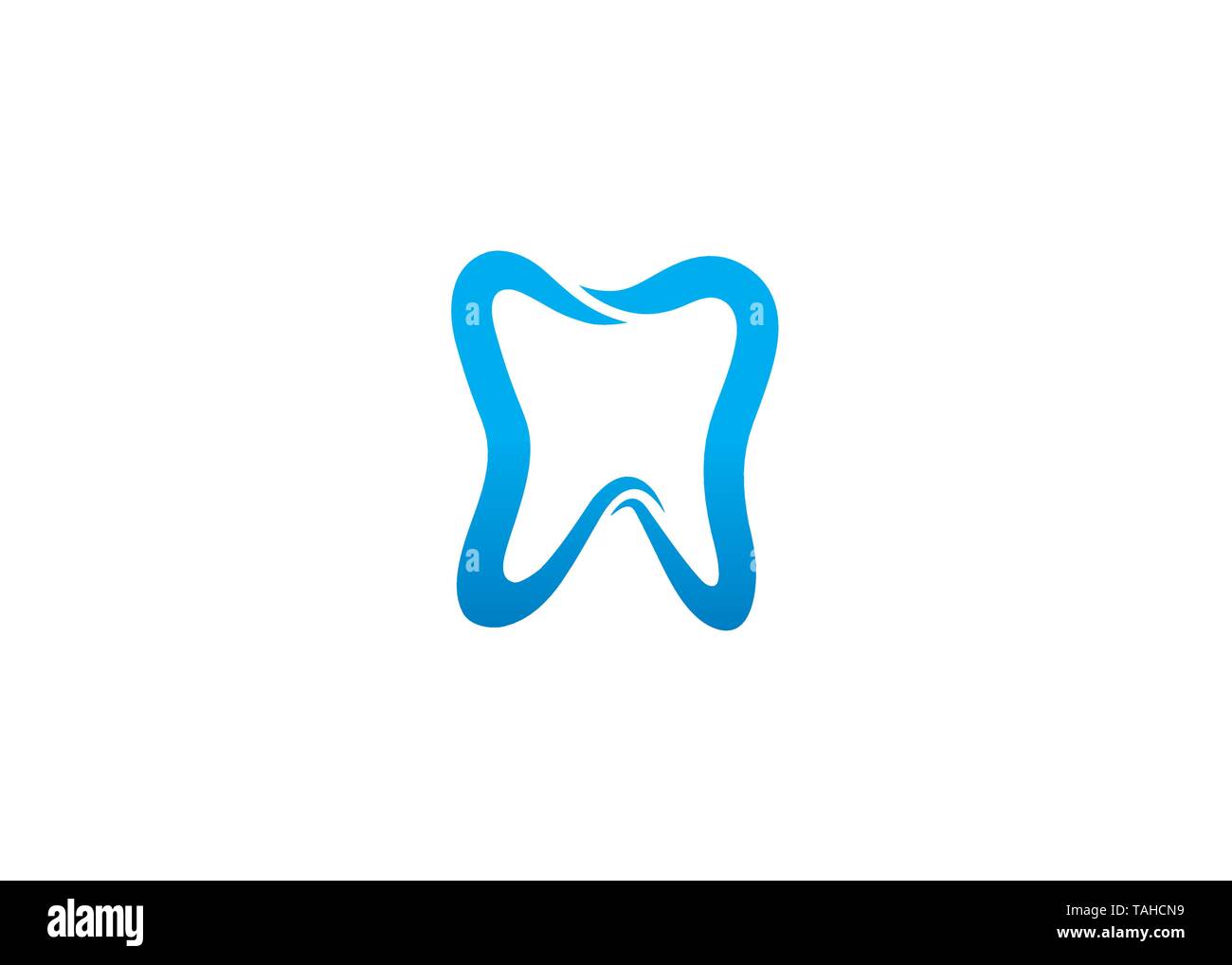 Creative Blue Tooth Logo Vector Symbol Icon Design Illustration Stock ...
