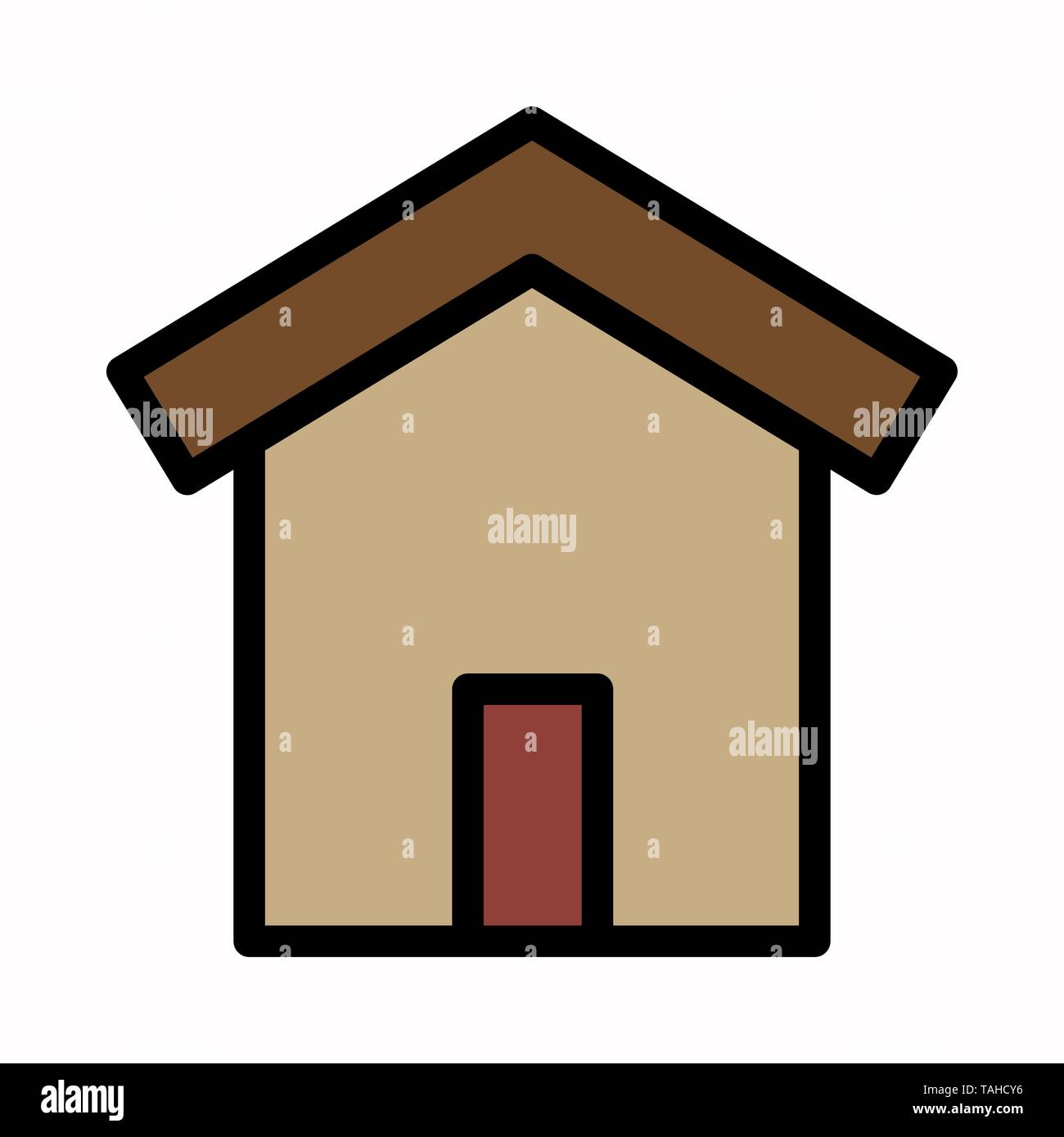 home icon vector logo or illustration Stock Vector Image & Art - Alamy