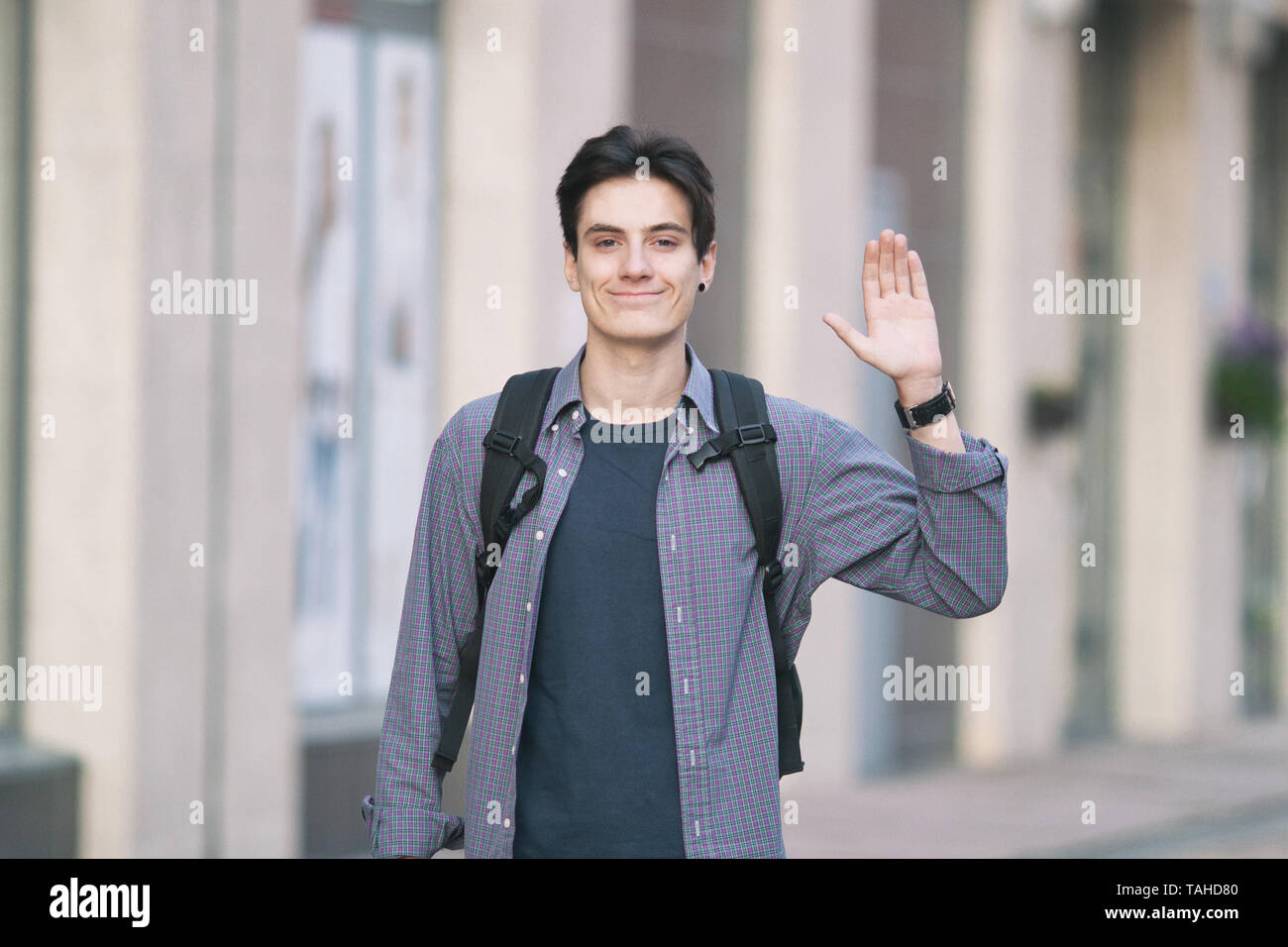 Man saluting hi-res stock photography and images - Alamy