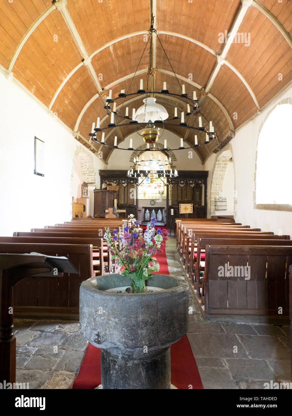 Devon church interior hi-res stock photography and images - Alamy