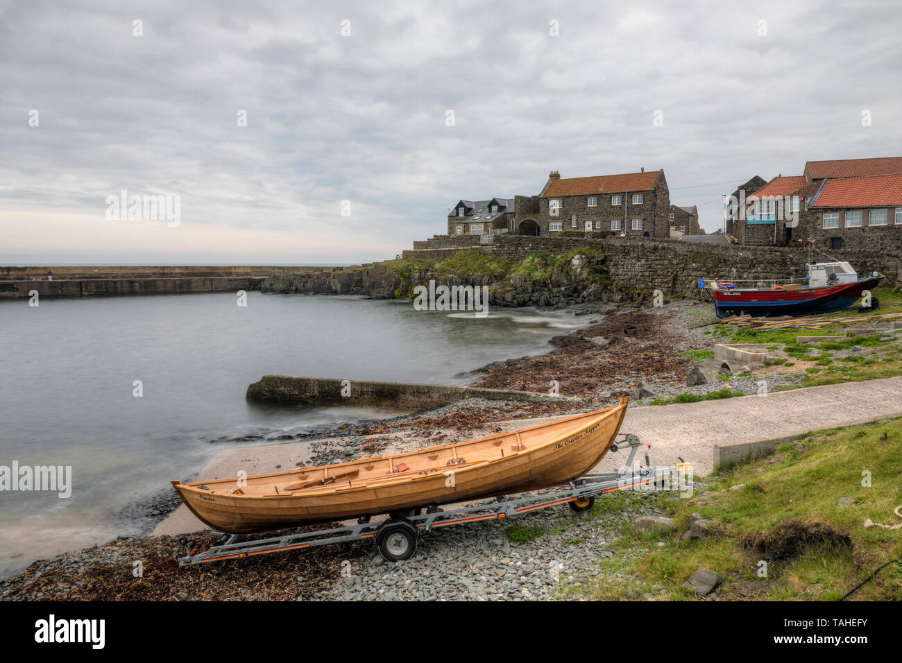 Craster village hi-res stock photography and images - Alamy