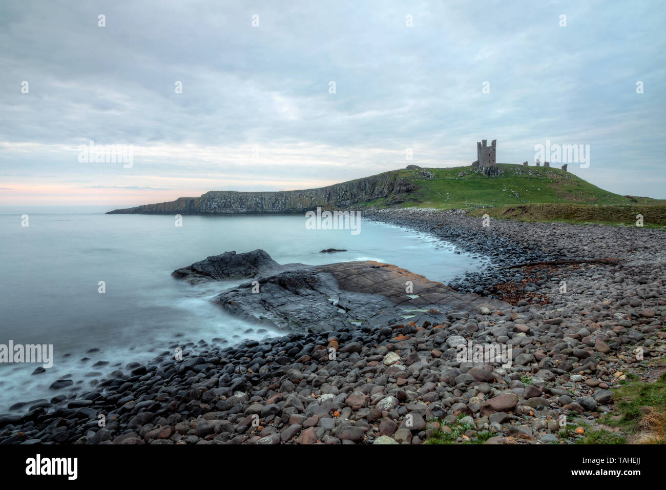 Dunstanburgh Castle, Craster, Northumberland, England, UK, Europe Stock ...