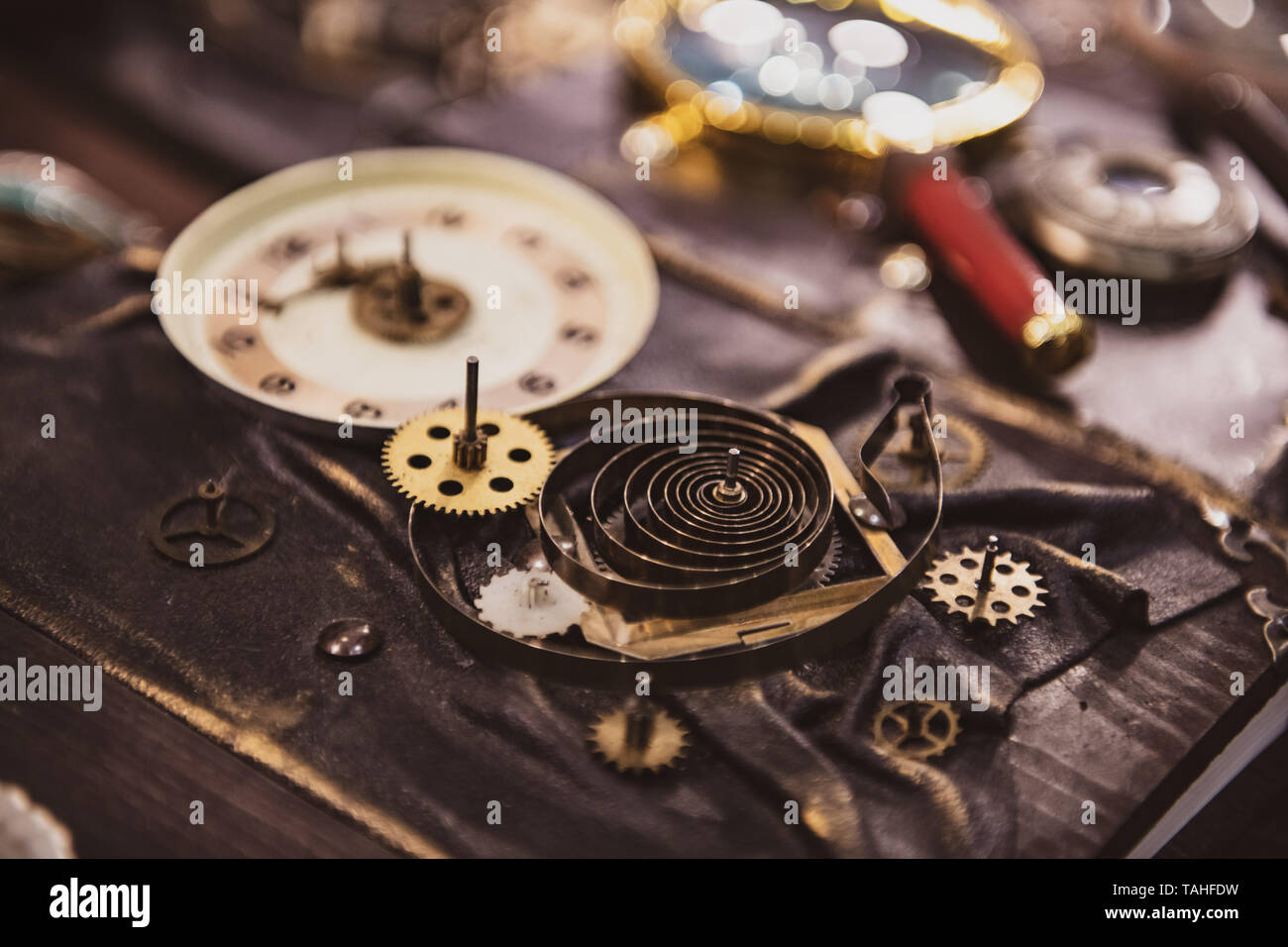 Swiss clock inside hi-res stock photography and images - Alamy
