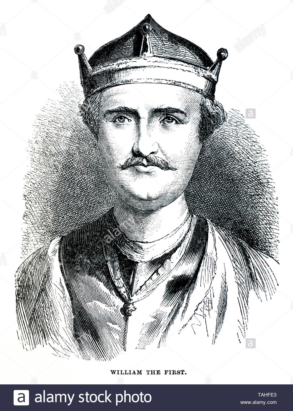 William the conqueror portrait hi-res stock photography and images - Alamy