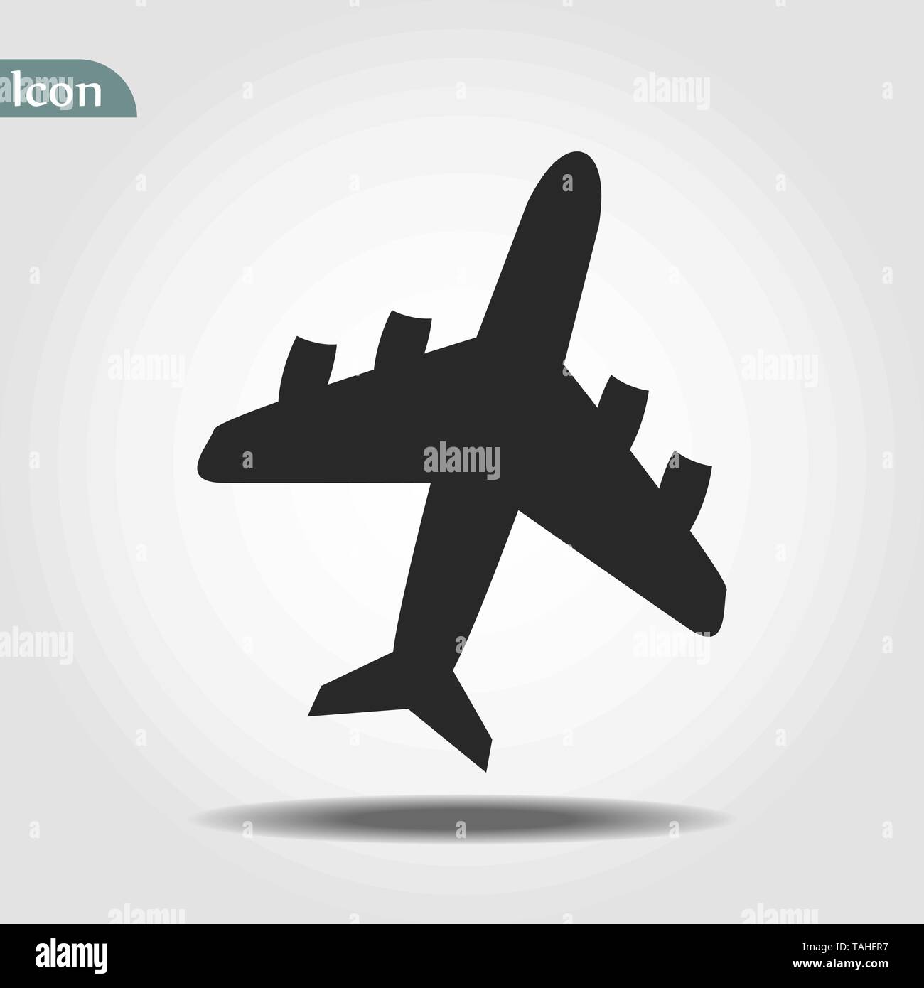 Plane icon. Flight transport symbol, airplane , fly airctaft, Aviation ...