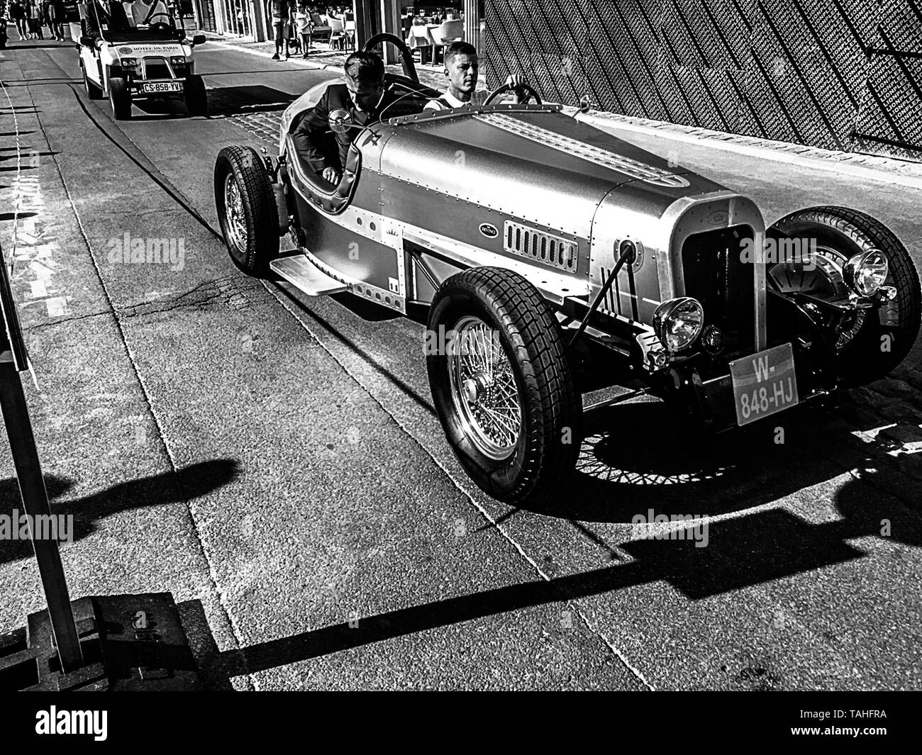 Black&White old timer - street photography May 25 2019 Saint Tropez ...