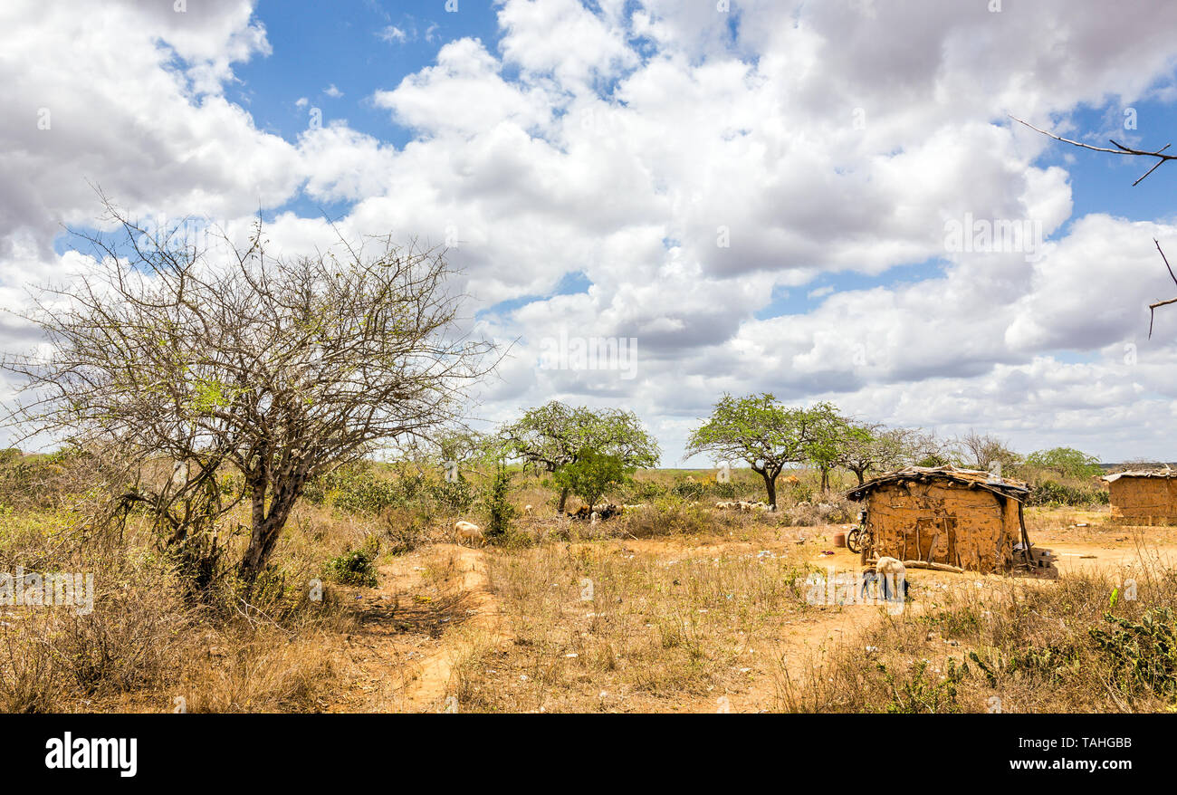 African village africa poverty hi-res stock photography and images - Alamy