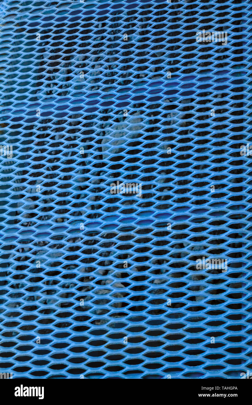 Steel punched metal sheet. Abstract metal perforated background Stock ...