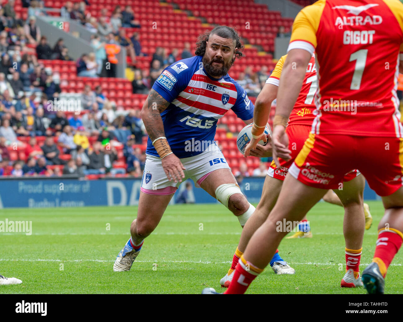 Magic Weekend, Wakefield Trinity V Catalans Dragons Stock Photo - Alamy