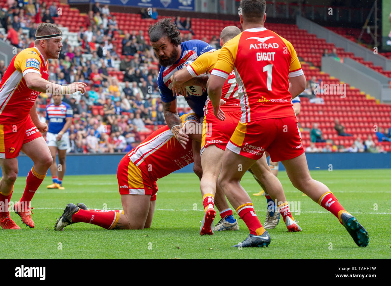 Magic Weekend, Wakefield Trinity V Catalans Dragons Stock Photo - Alamy