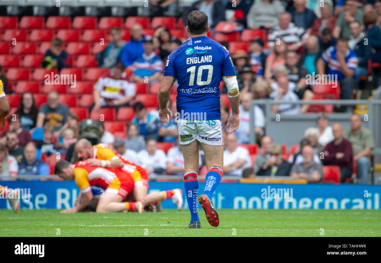 Magic Weekend, Wakefield Trinity V Catalans Dragons Stock Photo - Alamy