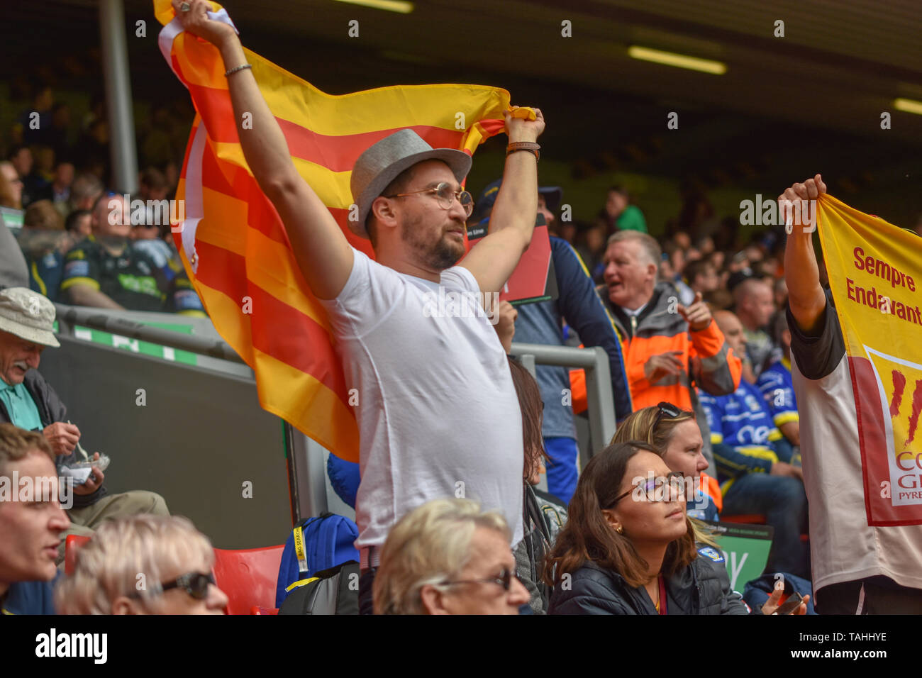 Magic Weekend, Wakefield Trinity V Catalans Dragons Stock Photo - Alamy